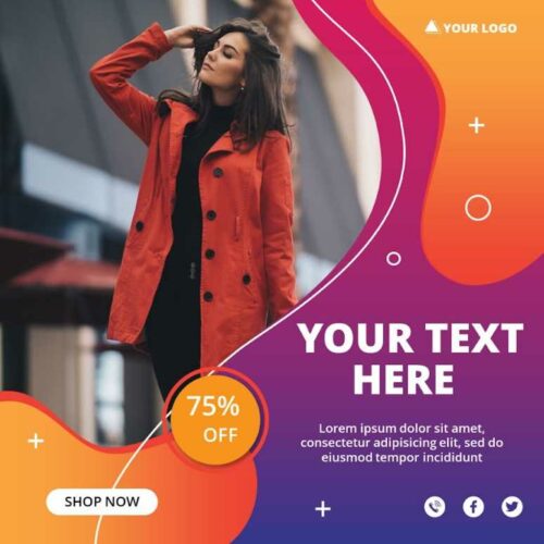 53. 121 Template Banner PPT – Produk Digital Ku